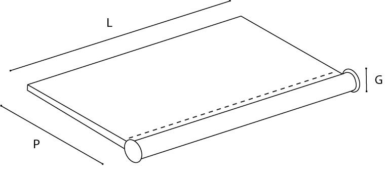 EDGE WING SCROLL RECESS LEATHER - Turnstyle Designs