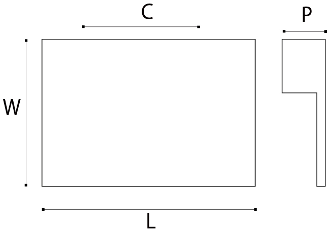 LEDGE SOLID - Turnstyle Designs