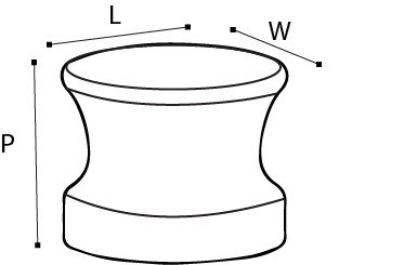 ROUND BUTTON SOLID - Turnstyle Designs