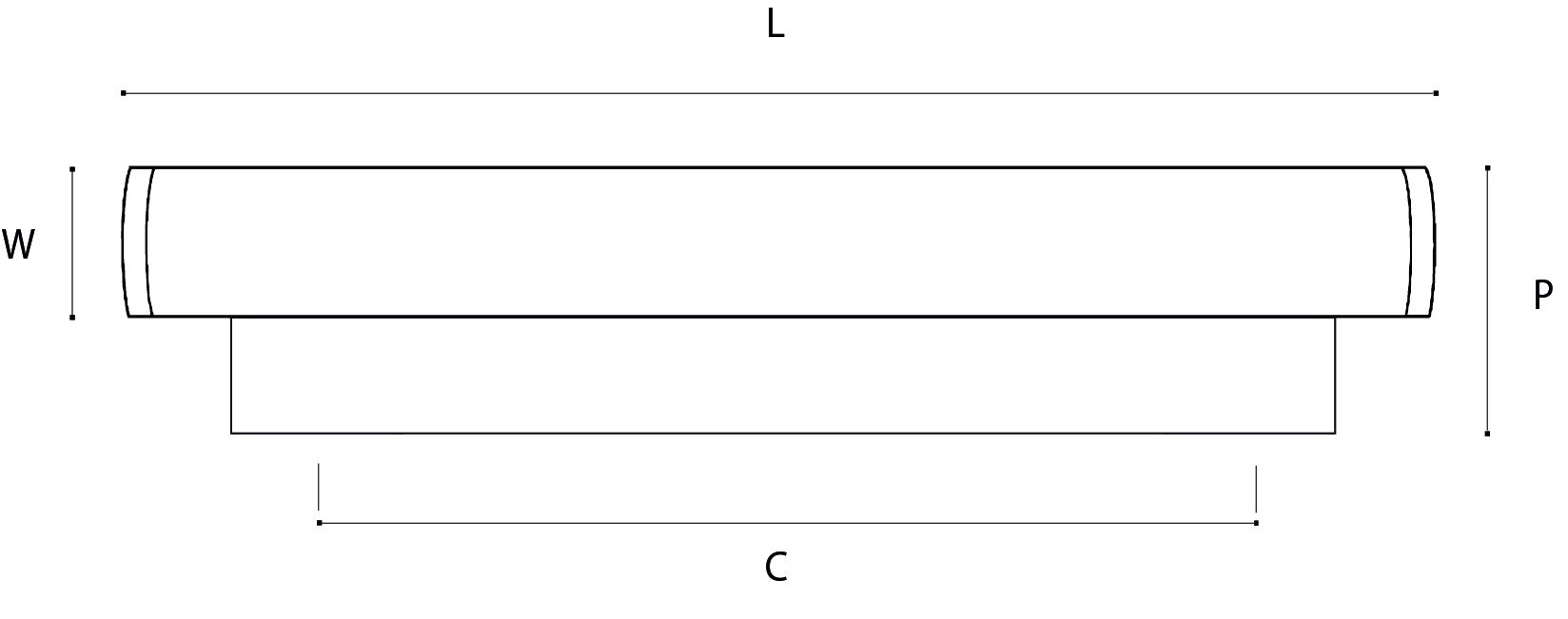 WIRE SCROLL RECESS AMALFINE - Turnstyle Designs