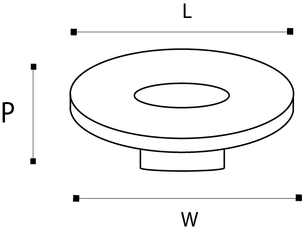 SMALL CIRCLE SOLID - Turnstyle Designs