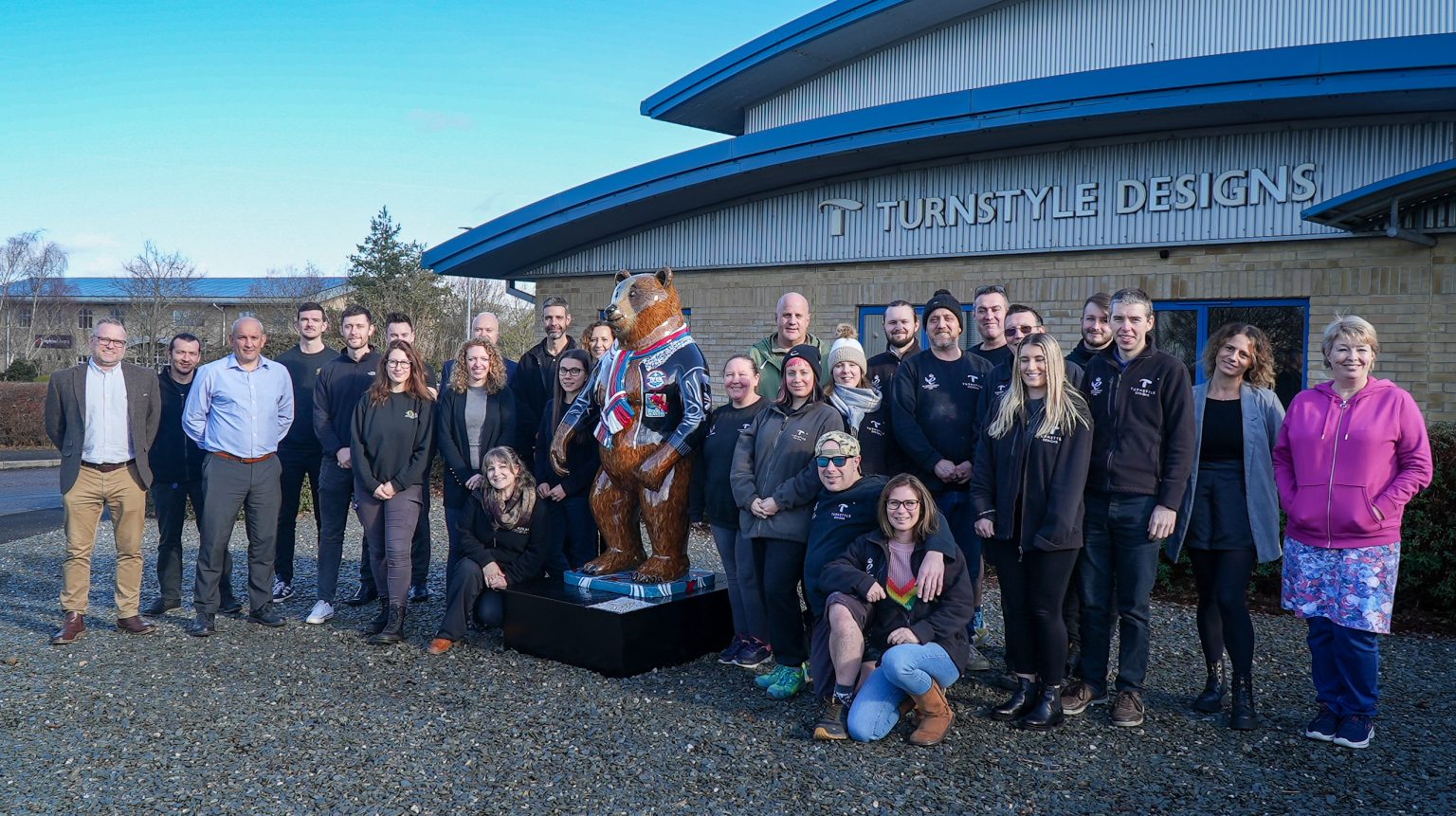 We're going on a bear hunt - Supporting CHSW - Turnstyle Designs