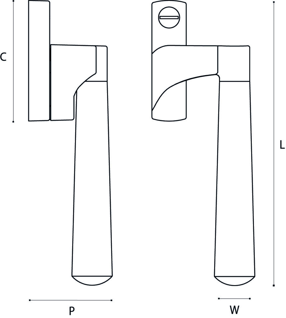 TUBE SOLID - RIGHT - Turnstyle Designs